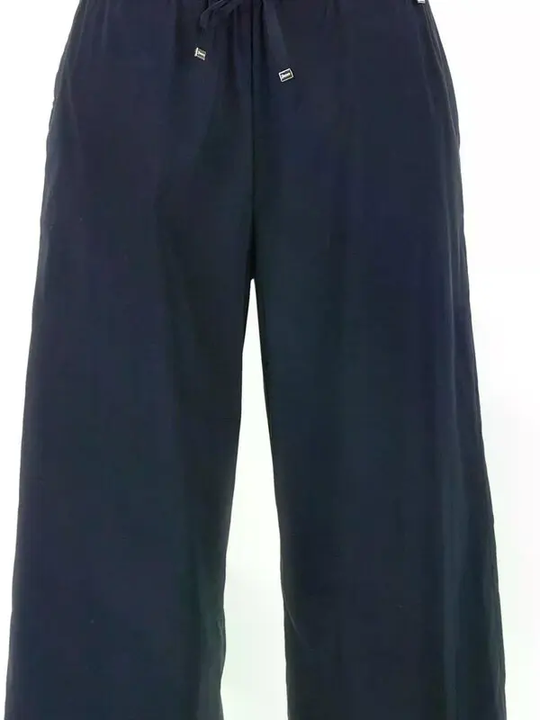 Herno Elasticated Wide-leg Trousers