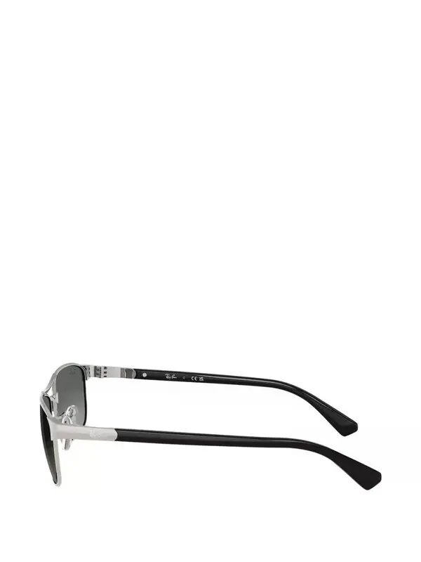 Ray-ban Rectangle Frame Sunglasses - Silver