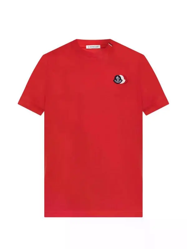 Moncler Logo-embroidered T-shirt