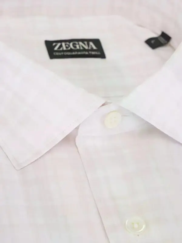 Zegna Checked Shirt