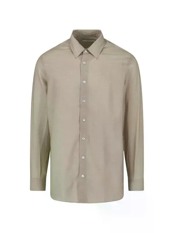 LARDINI Polka Dot Shirt