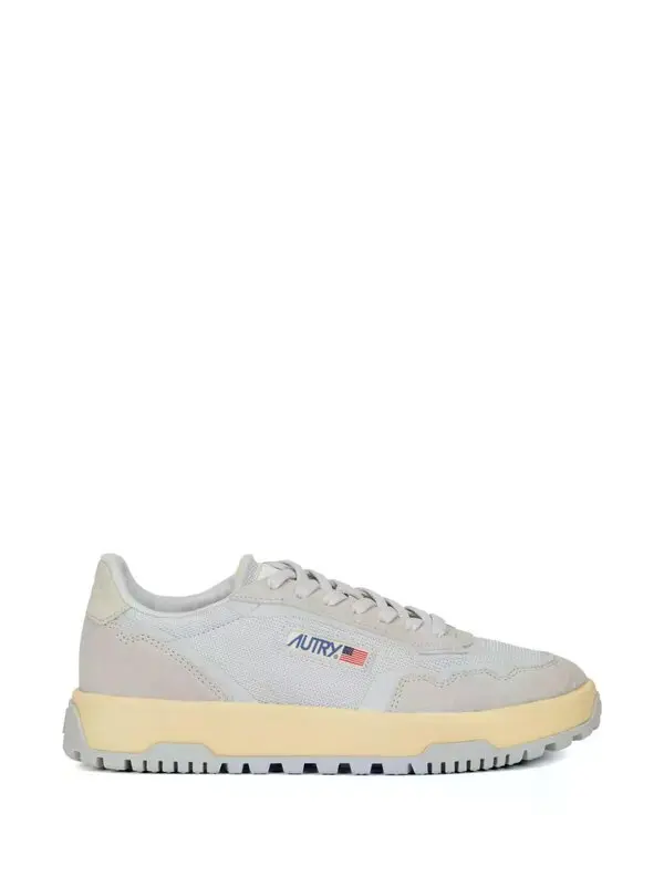 AUTRY Panelled Sneakers - Grey