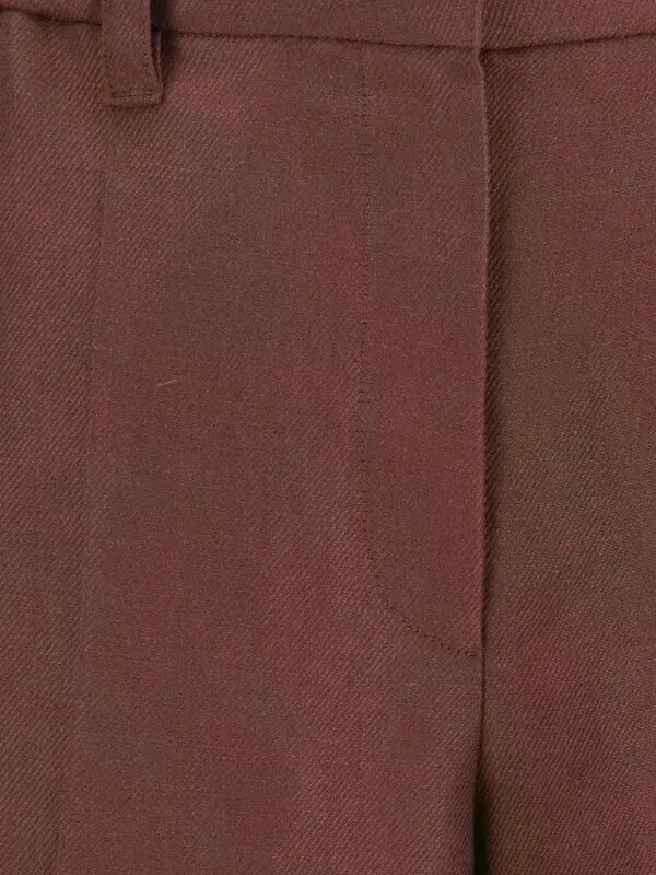 Brunello Cucinelli Belt-loop Pocket Trousers - Brown