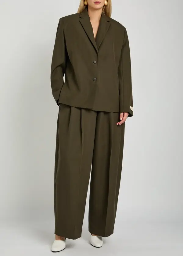 Jacquemus La Veste Carree Wool Blazer