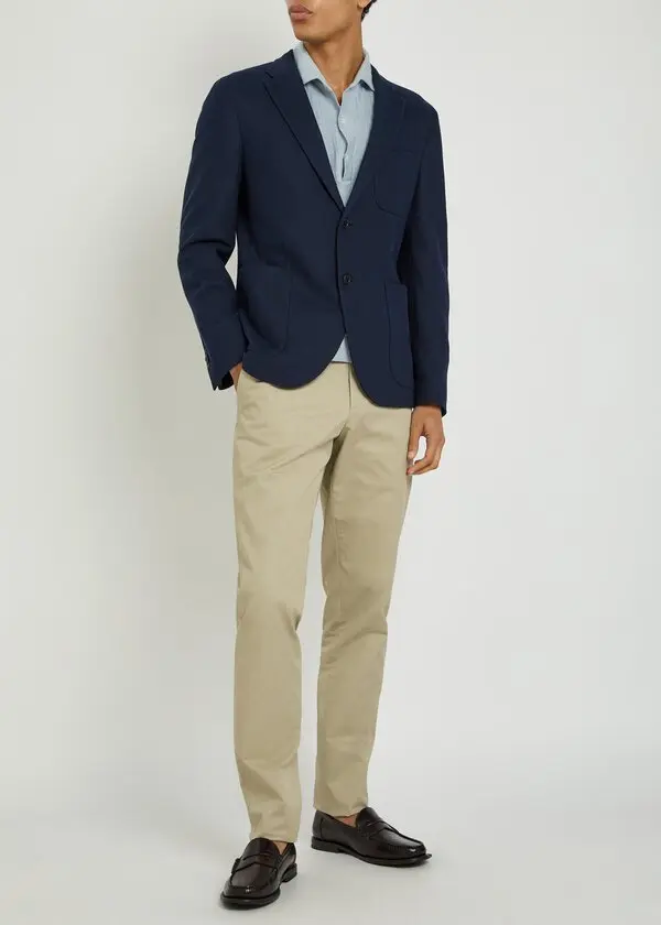 SLOWEAR Textured Cotton Blazer