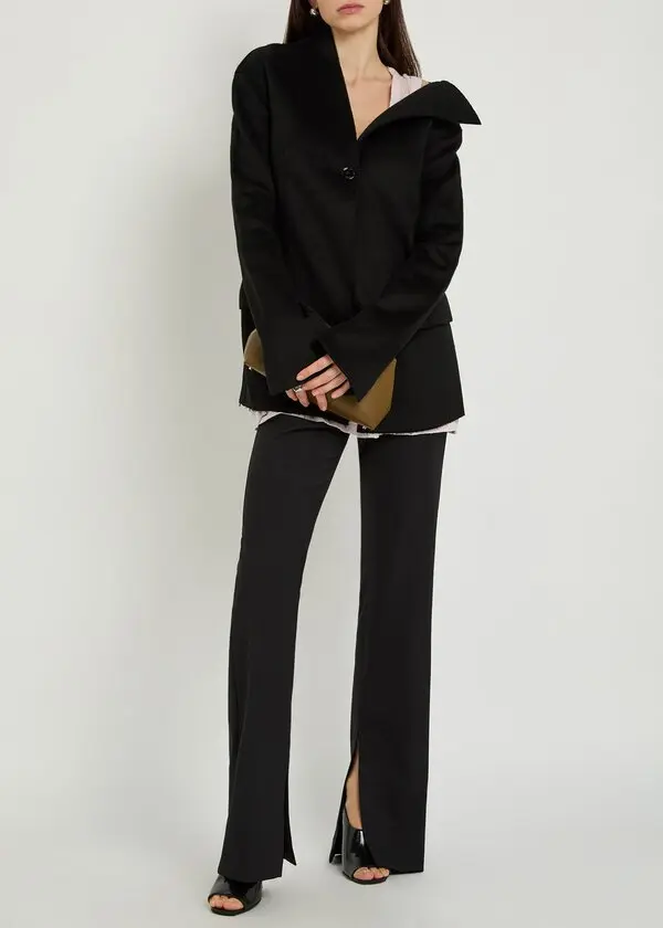 TOTEME Wool Jacket With Wide Collar