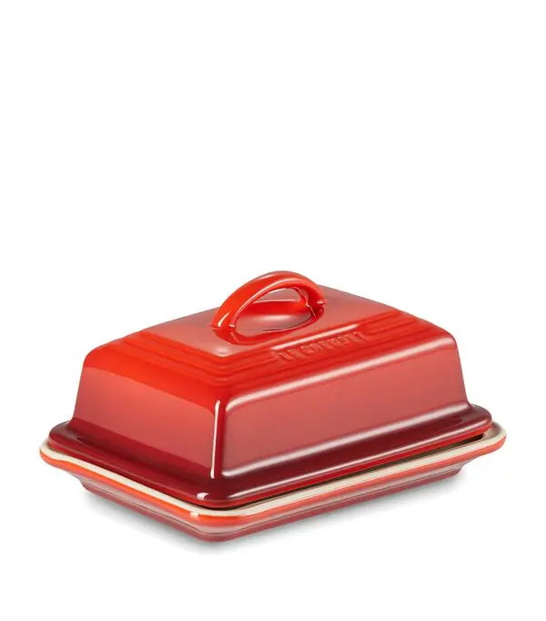 LE CREUSET Stoneware Butter Dish - Red