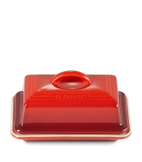 LE CREUSET Stoneware Butter Dish - Red