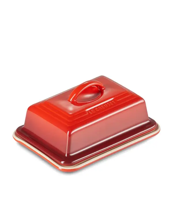 LE CREUSET Stoneware Butter Dish - Red