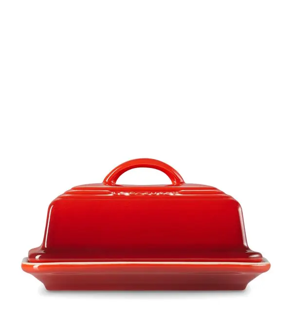 LE CREUSET Stoneware Butter Dish - Red