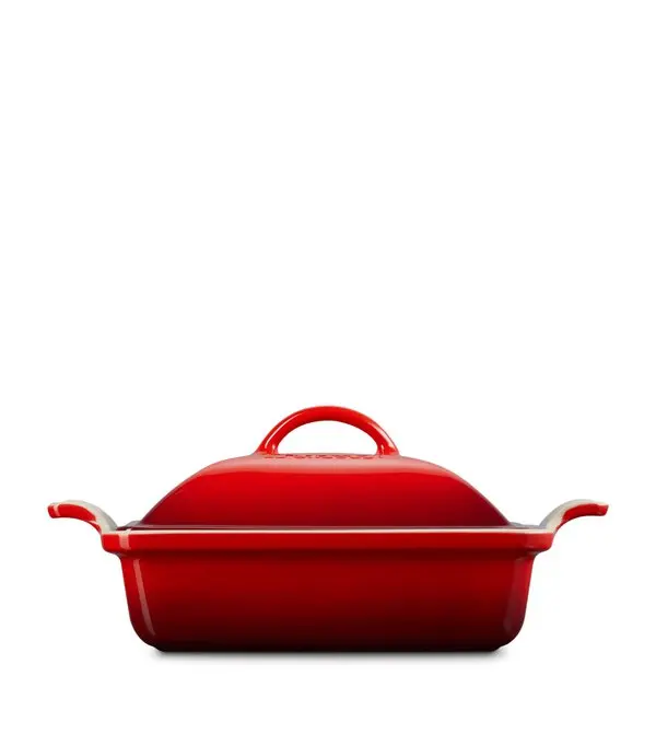 LE CREUSET Stoneware Square Dish - Red