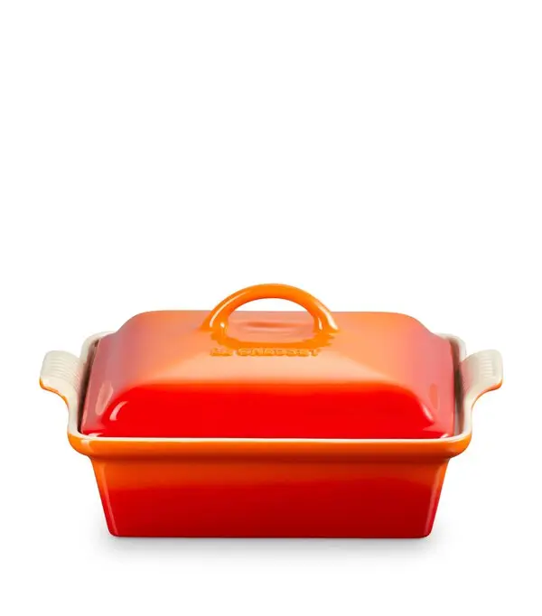 LE CREUSET Stoneware Square Dish - Orange