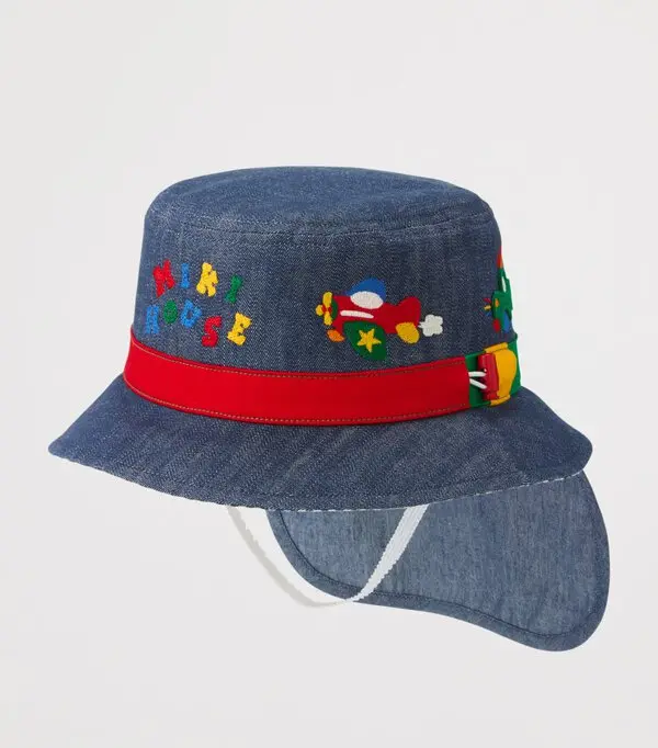 MIKI HOUSE Denim Sun Hat