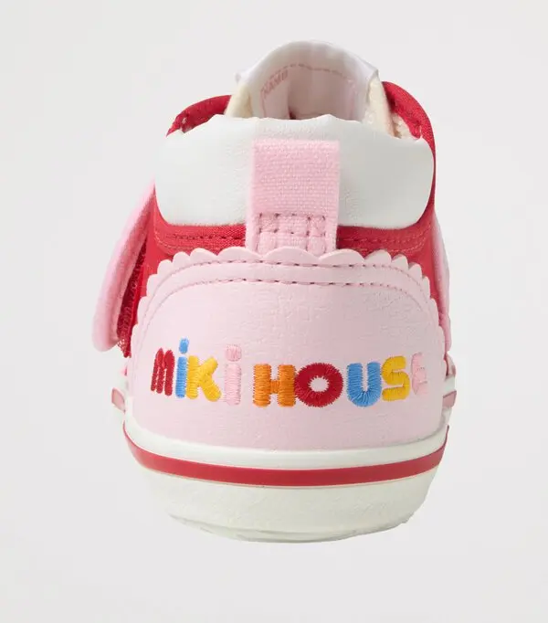 MIKI HOUSE Toddler Embroidered Character Sneakers