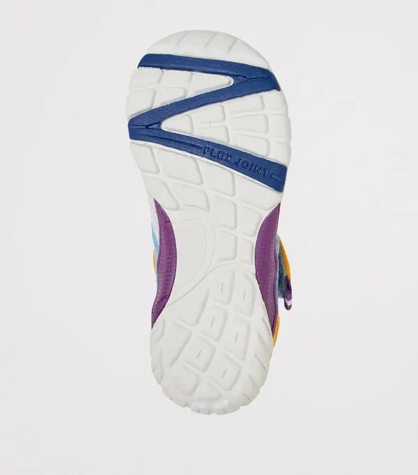 MIKI HOUSE Mesh Double-b Sneakers - Navy