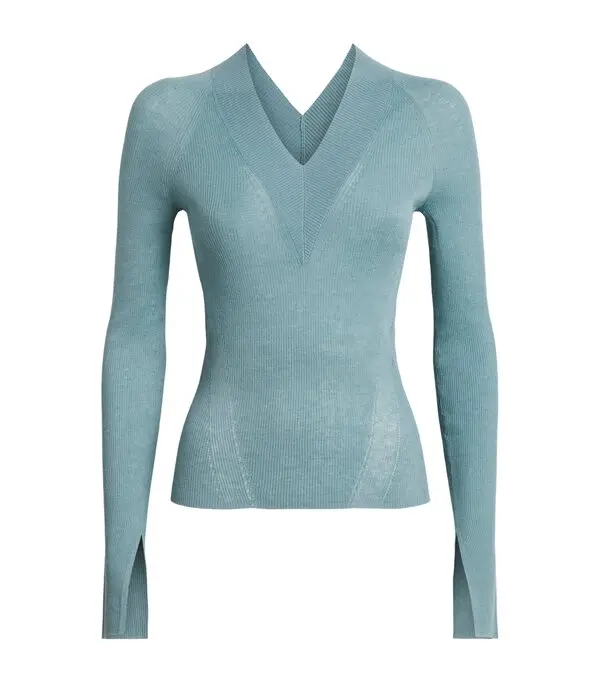 JOSEPH Rib-knit Harti Sweater