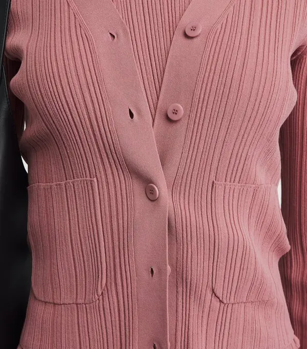 JOSEPH Plissé Sinai Cardigan