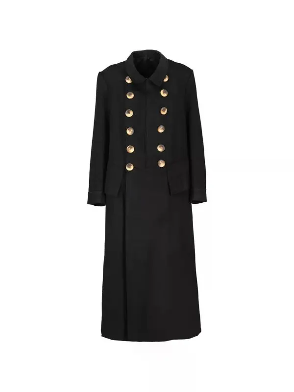Vintage 1990s Double Breasted Button Coat