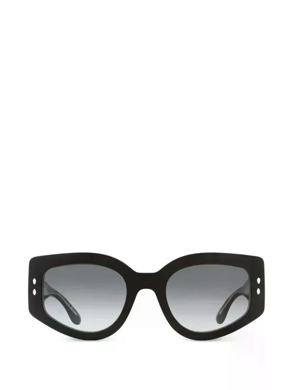 Isabel Marant Milly Rivet Detail Sunglasses - Black
