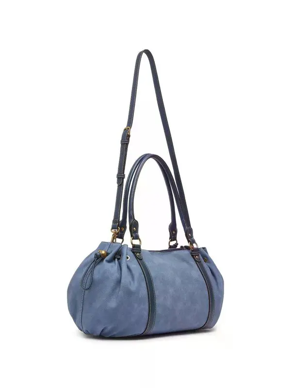 Liu Jo Large Logo-charm Tote Bag - Blue