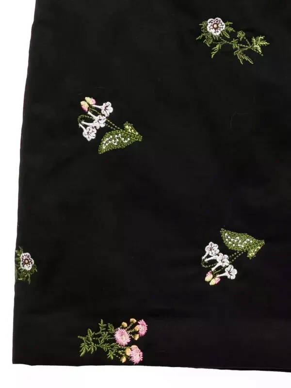 Cynthia Rowley Embroidered Mini Skirt