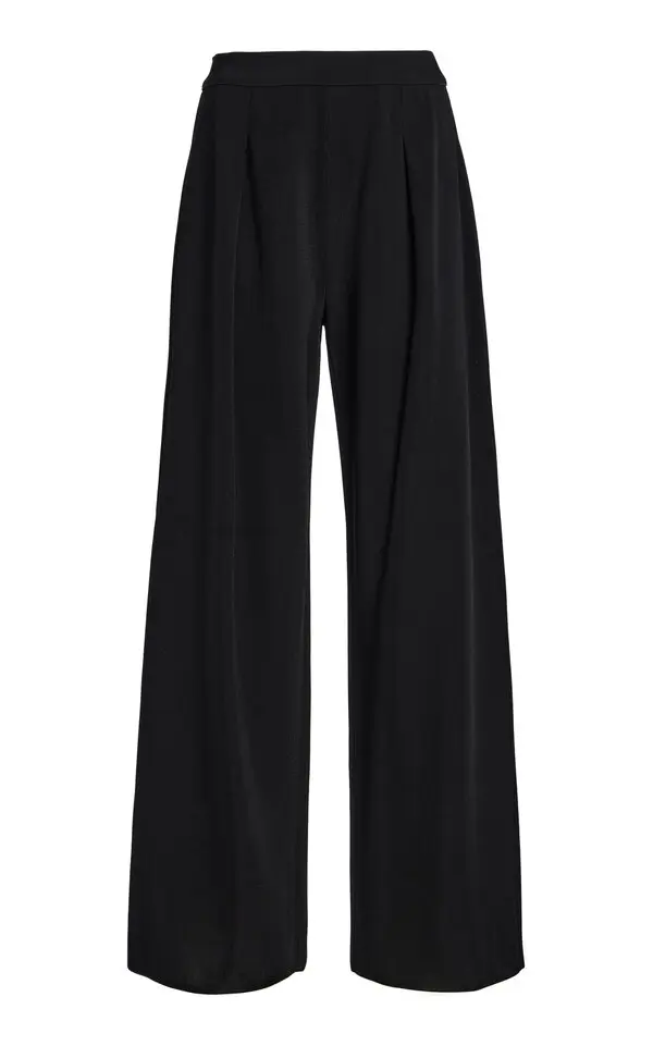 HIGH SPORT Gene Slinky Knit Pants - Black