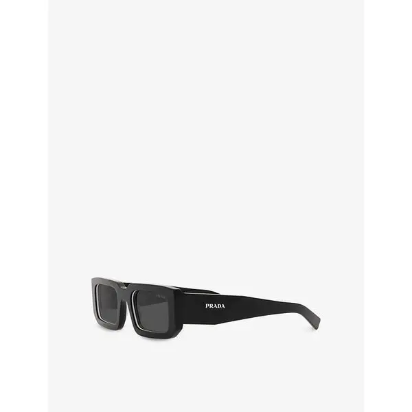 Prada Rectangle Acetate Sunglasses