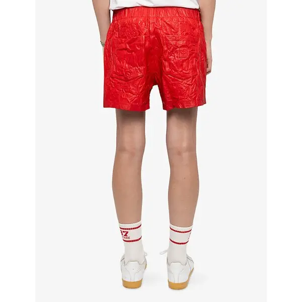 Zadig&Voltaire Crinkled Leather Shorts - Love