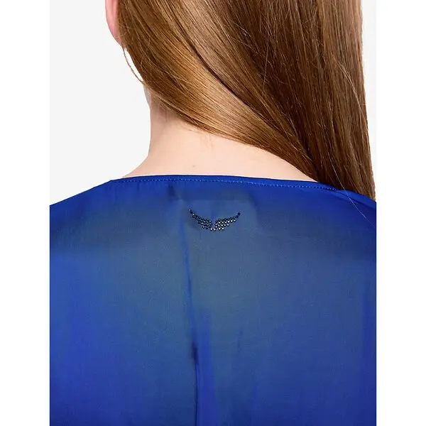 Zadig&Voltaire Reforme Wrap-front Midi Dress - Electric