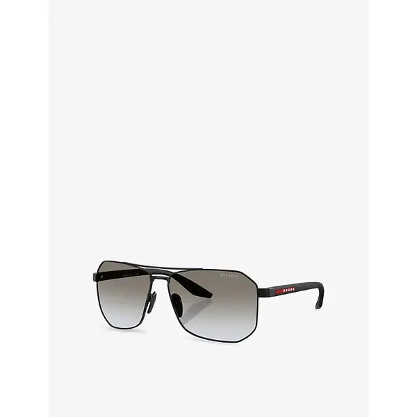 Prada Pilot Metal Sunglasses