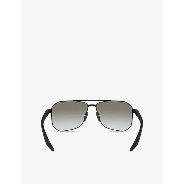 Prada Pilot Metal Sunglasses
