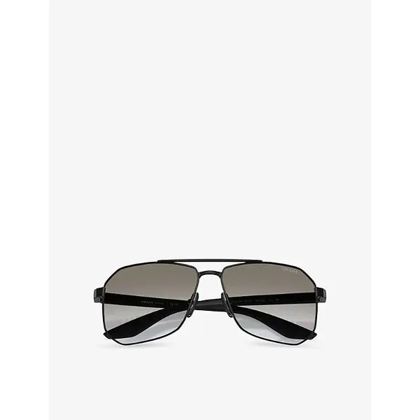 Prada Pilot Metal Sunglasses
