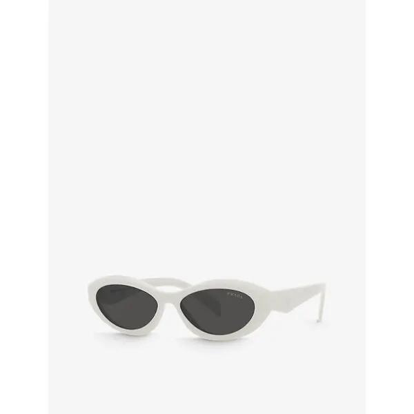 Prada Ps 05ys Rectangle Acetate Sunglasses
