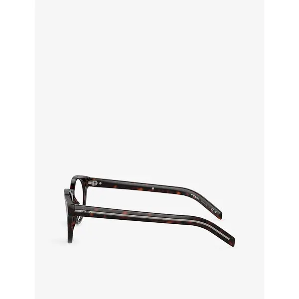 Prada Oval Acetate Eyeglasses