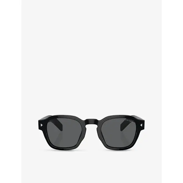 Prada Phantos-frame Acetate Sunglasses - Black