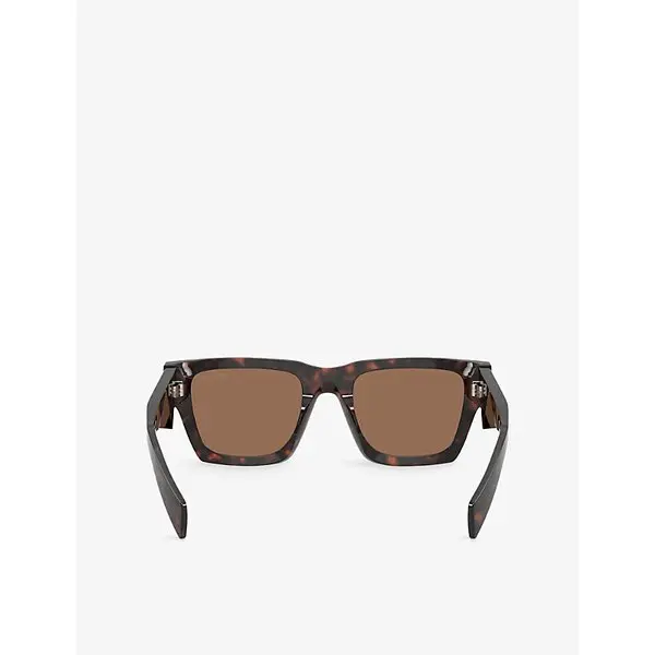 Prada Square-frame Tortoiseshell Acetate Sunglasses - Brown