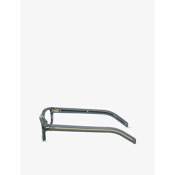 Prada Rectangle-frame Acetate Eyeglasses