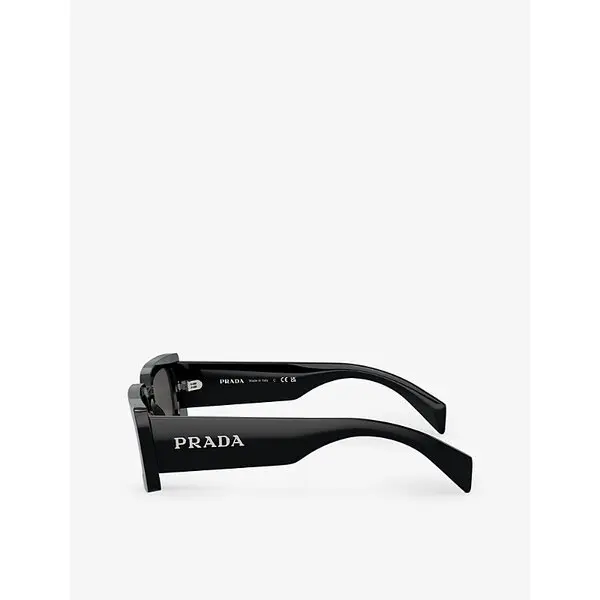 Prada Pillow-frame Acetate Sunglasses