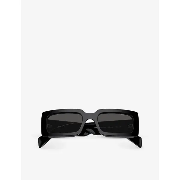 Prada Pillow-frame Acetate Sunglasses