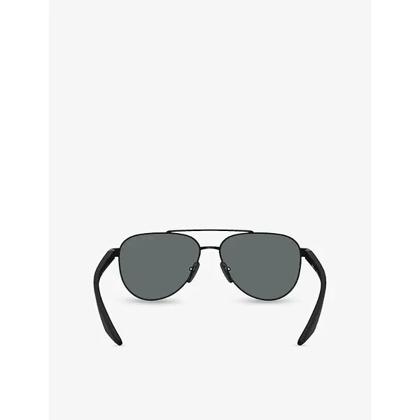 Prada Pilot-frame Metal Sunglasses