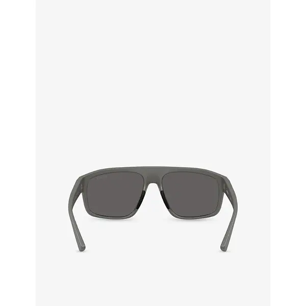 Prada Irregular Frame Sunglasses - Grey