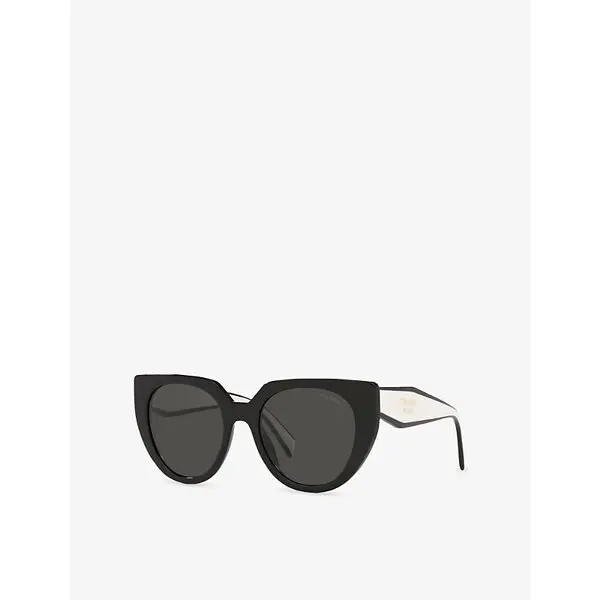 Prada Cat Eye Acetate Sunglasses