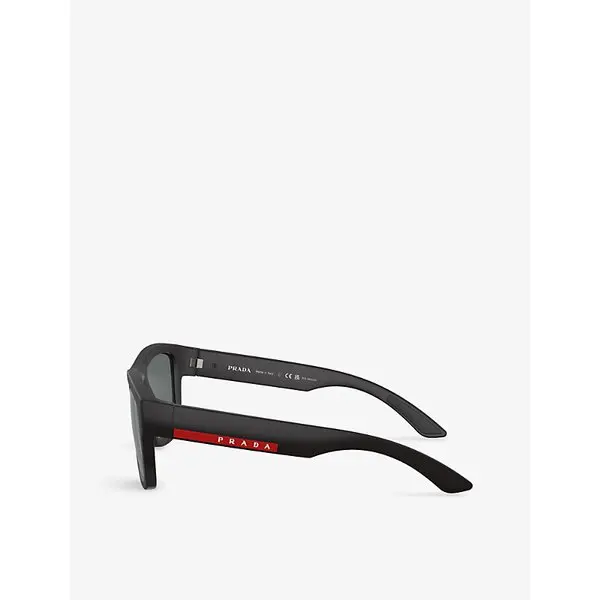 Prada Pillow-frame Nylon Sunglasses