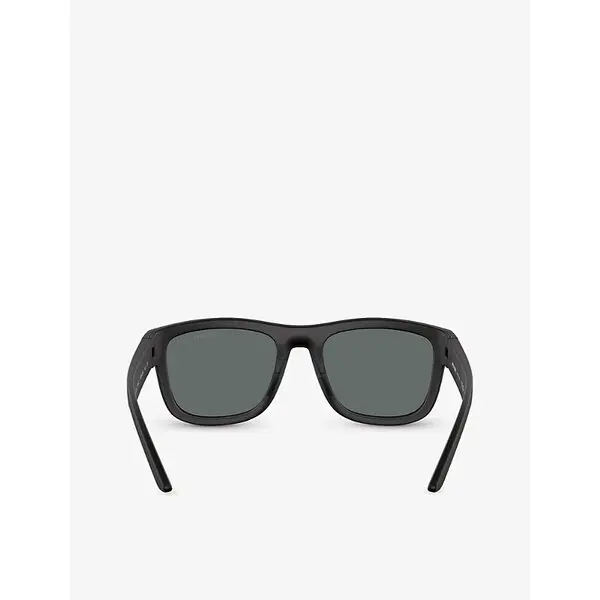 Prada Pillow-frame Nylon Sunglasses