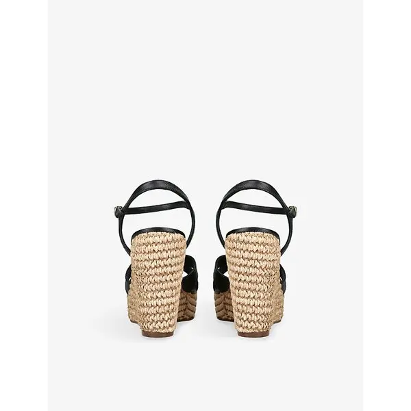 Steve Madden Cylo Leather Wedge Sandals