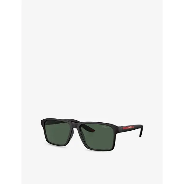 Prada Square Frame Acetate Sunglasses