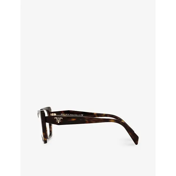 Prada Pr 18wv Square-framed Acetate Glasses