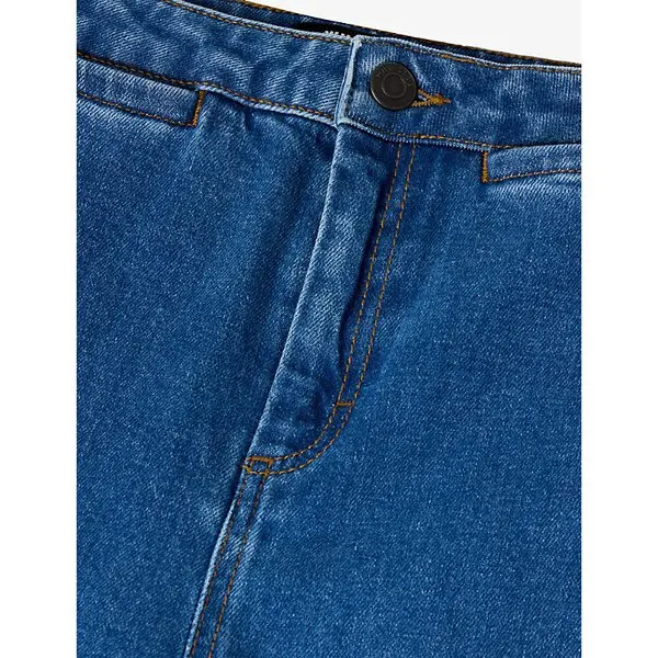 Whistles High-rise Straight-leg Stretch-denim Jeans