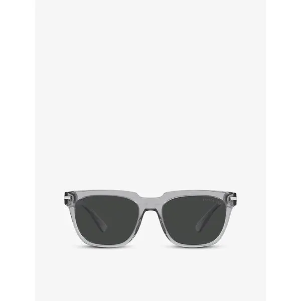 Prada Acetate Pillow Sunglasses - Clear
