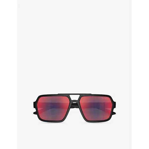 Prada Pilot-frame Injected Sunglasses